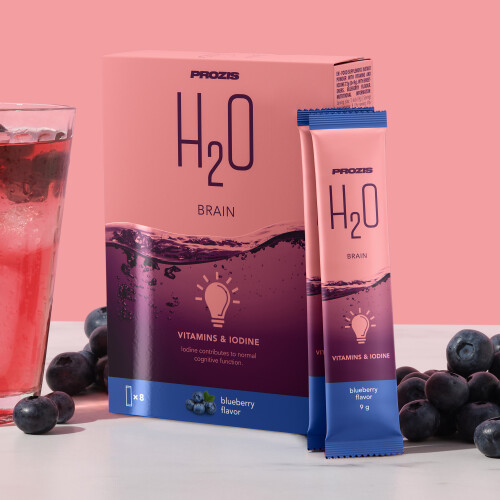 H2O Brain - 8 sticks - Alimentación Dietética | Prozis
