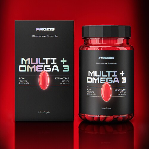 Multi Omega 3 - 90 softgels - Saúde do Atleta | Prozis
