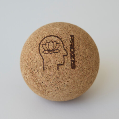 Balance Cork Massage Ball - 100% Natural Cork - Home Gym | Prozis
