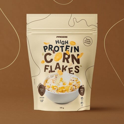 Corn flakes proteici - Doppio cioccolato 175 g - Colazione e Spuntini ...