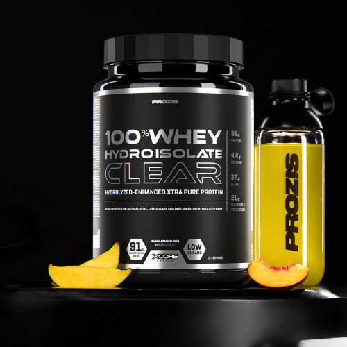 100% Whey Hydro Isolate Clear 700g - Aumento della Massa Muscolare | Prozis