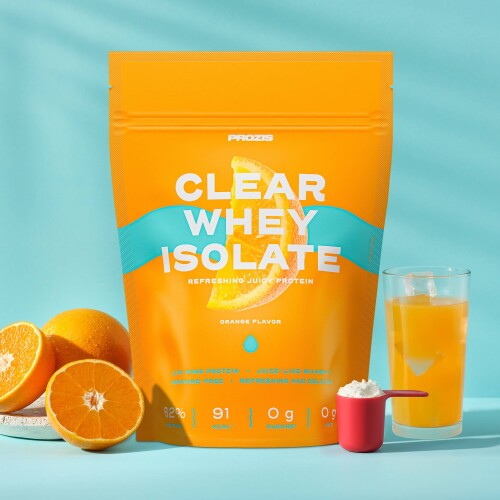 Clear Whey Isolate - Orange 500 g - Alimentation Diététique | Prozis