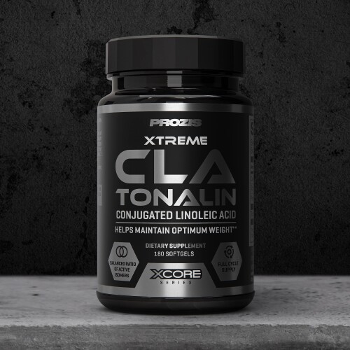 Xtreme CLA Tonalin 180 softgel capsules - Weight Loss | Prozis
