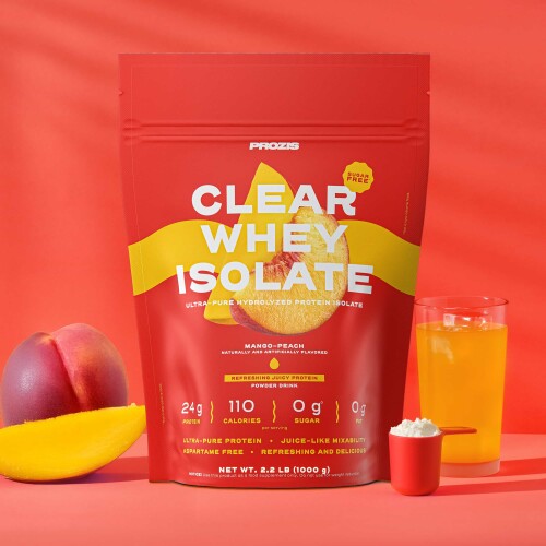 Clear Whey Isolate - Mango-Peach - 2.2 lb - Drinks | Prozis