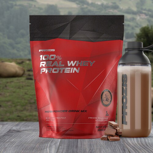 Natural Real Whey Protein - 4 lb - Build Muscle | Prozis
