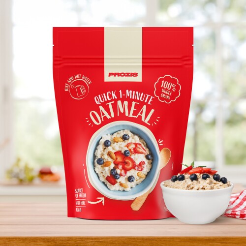 OAT PORRIDGE - Quick 1-minute 500g - Breakfast & Between Meals | Prozis