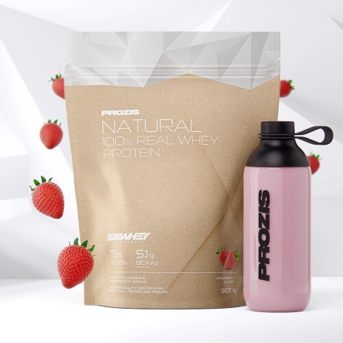 Natural Real Whey Protein 907g - Muskelaufbau | Prozis