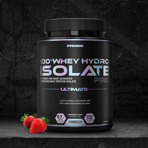 100% Whey Hydro Isolate PRO - ULTIMATE SERIES 1814g - Muskelaufbau | Prozis