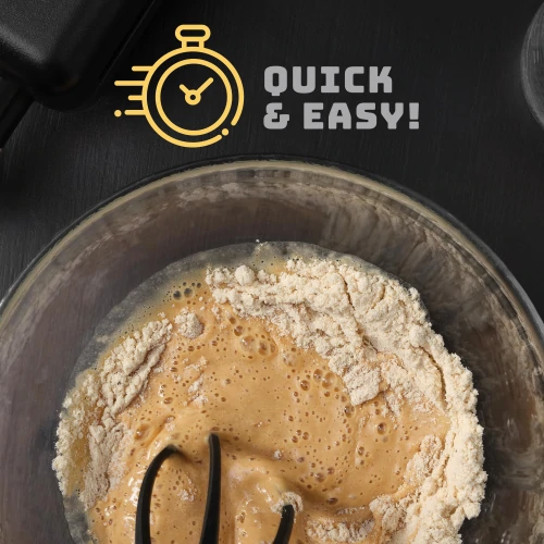 Preparato per Waffle Proteici 400 g - Originale - Colazione e Spuntini ...