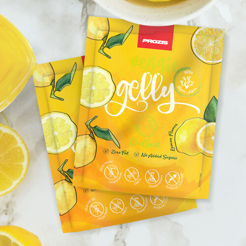 2 x Veggie Gelly - D-Gest 15 g Lemon - Free From & Dietary Needs | Prozis