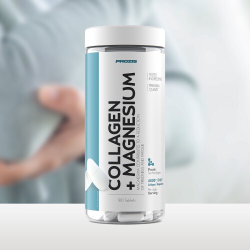 Collagen + Magnesium 180 tabs - Saúde do Atleta | Prozis